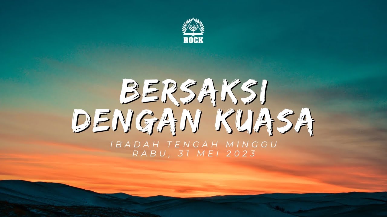 Bersaksi Dengan Kuasa - Ev. Aylin Sisilia - YouTube