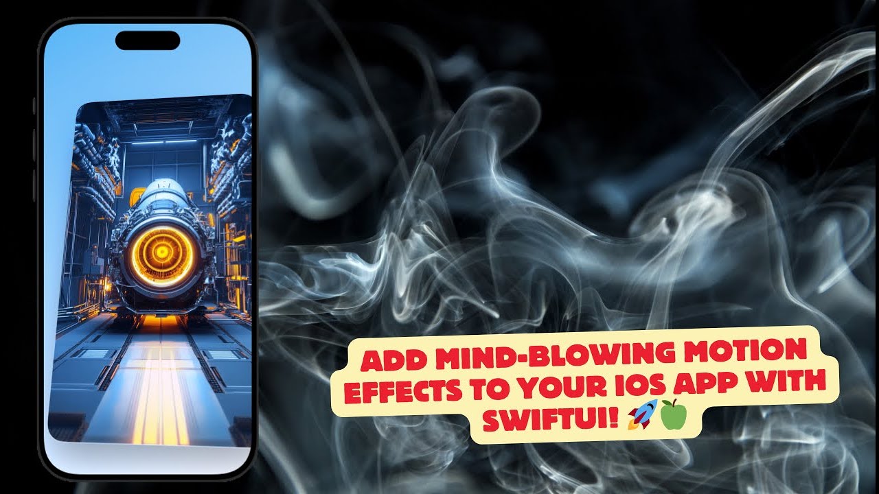 Add Mind Blowing Motion Effects to Your iOS App with SwiftUI! 🚀🍏 - YouTube