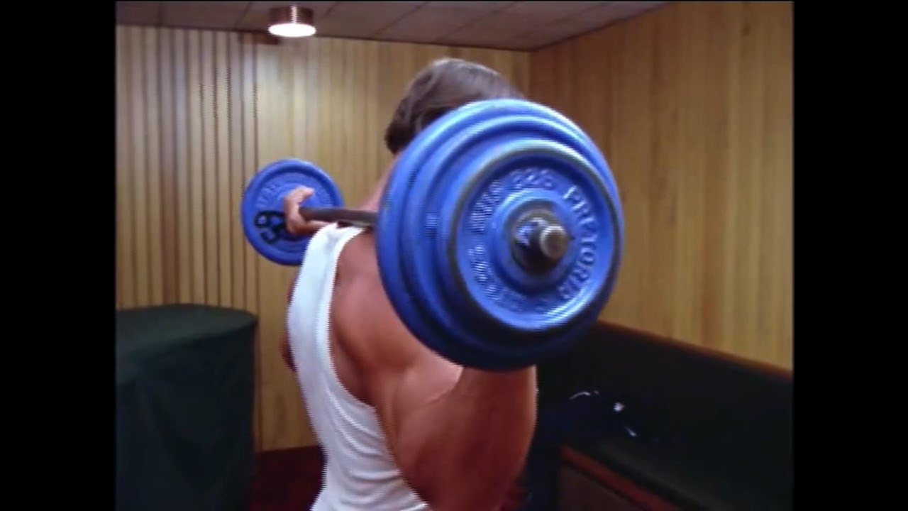 Old School BHN Press Arnold 1975 Pumping Iron #bodybuilding #exercise #health - YouTube