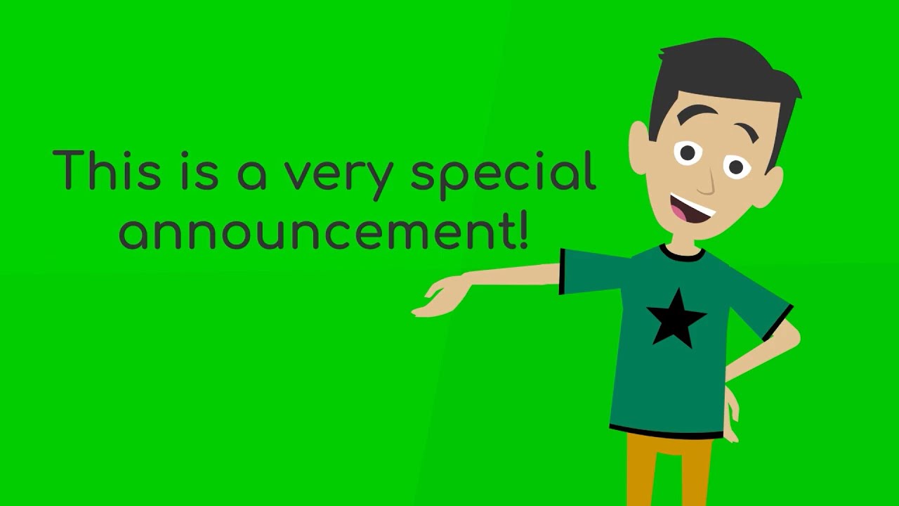 Very Special Announcement