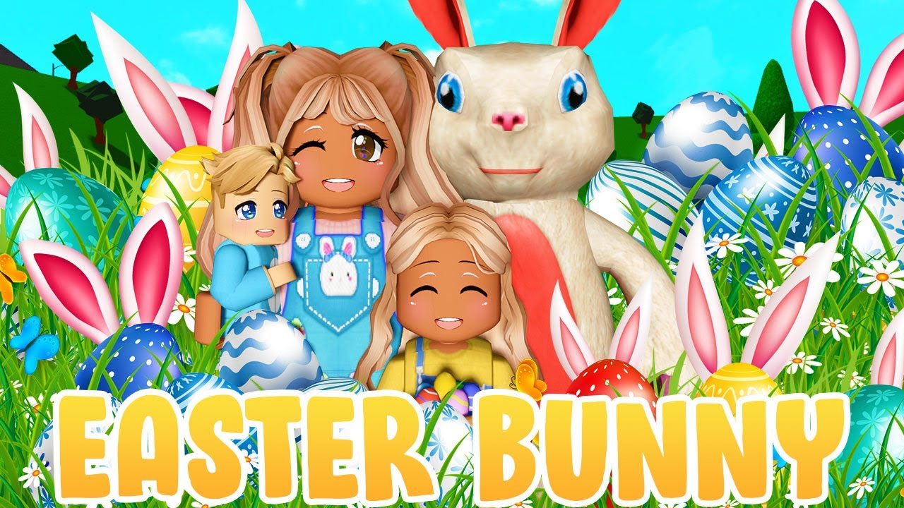 🐰 EASTER BUNNY CAME TO VISIT BLOXBURG! 🐣 | Roblox Roleplay - YouTube