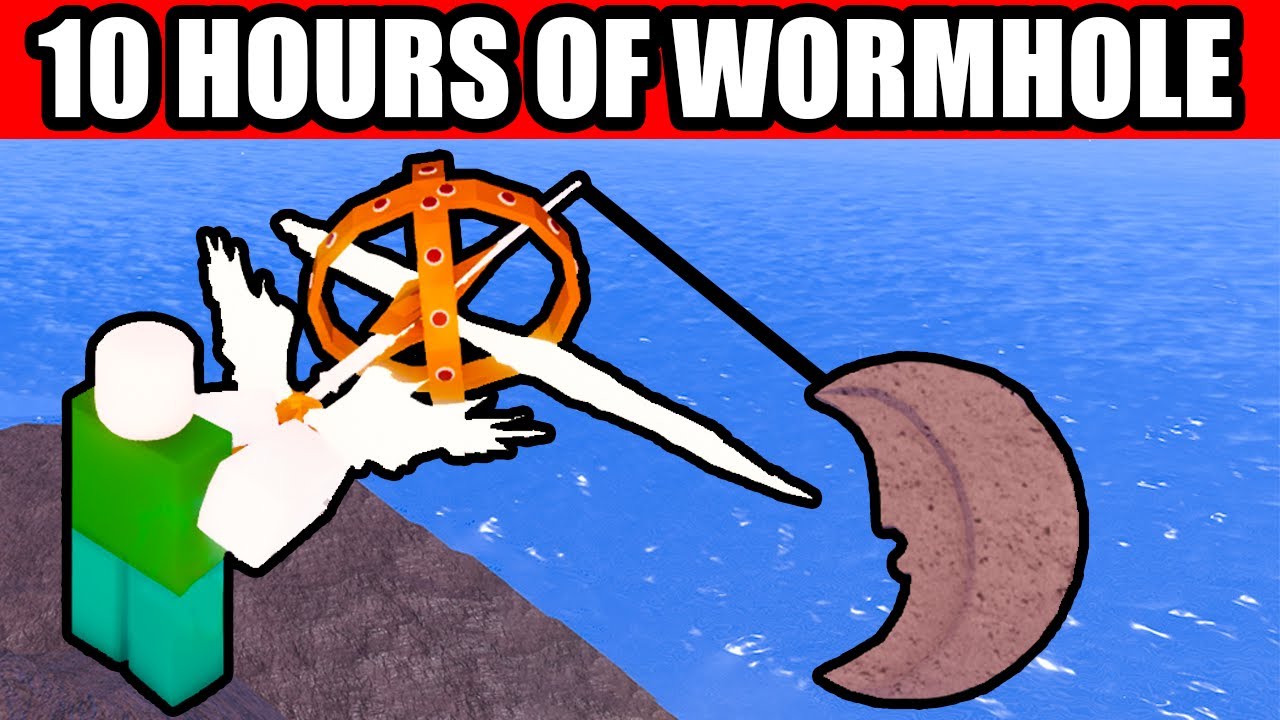 I SPENT 10 HOURS USING SERAPHIC ROD WITH WORMHOLE ON FISCH - YouTube