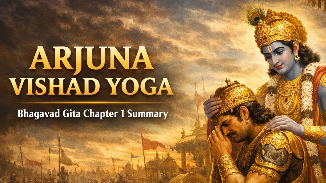 Bhagavad Gita Chapter 1 Summary | Arjuna Vishad Yoga Explained - YouTube
