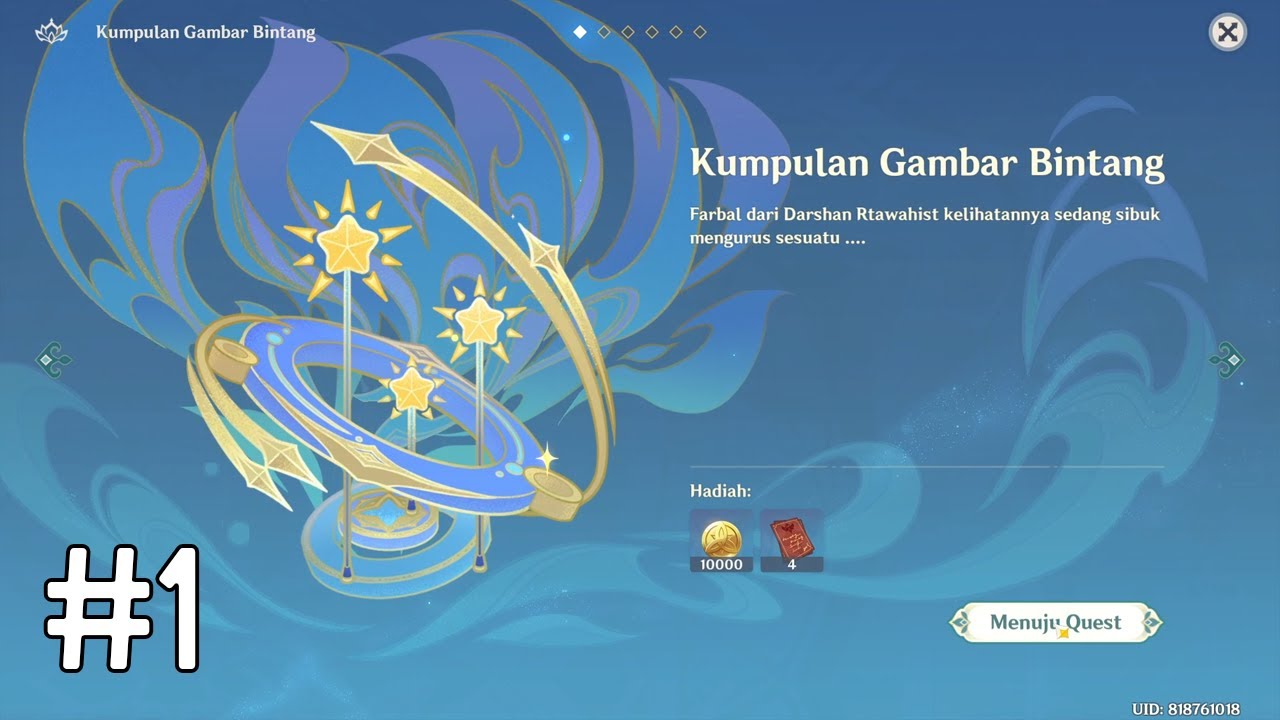 [ID] Event Kumpulan Gambar Bintang Bagian 1 dan 2 | Genshin Impact ...