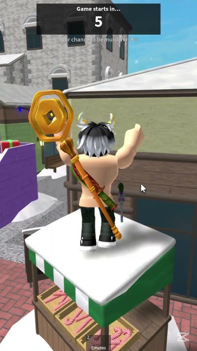 playing mm2 as a rich buff man - YouTube