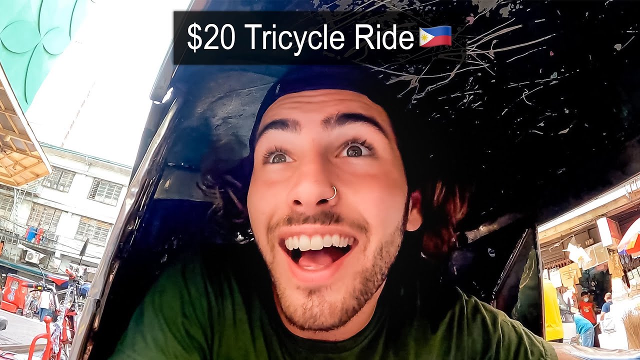 $20 Tricycle Ride 🇵🇭 - YouTube