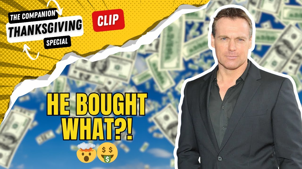 Michael Shanks' first big spend as a new actor REVEALED! - YouTube