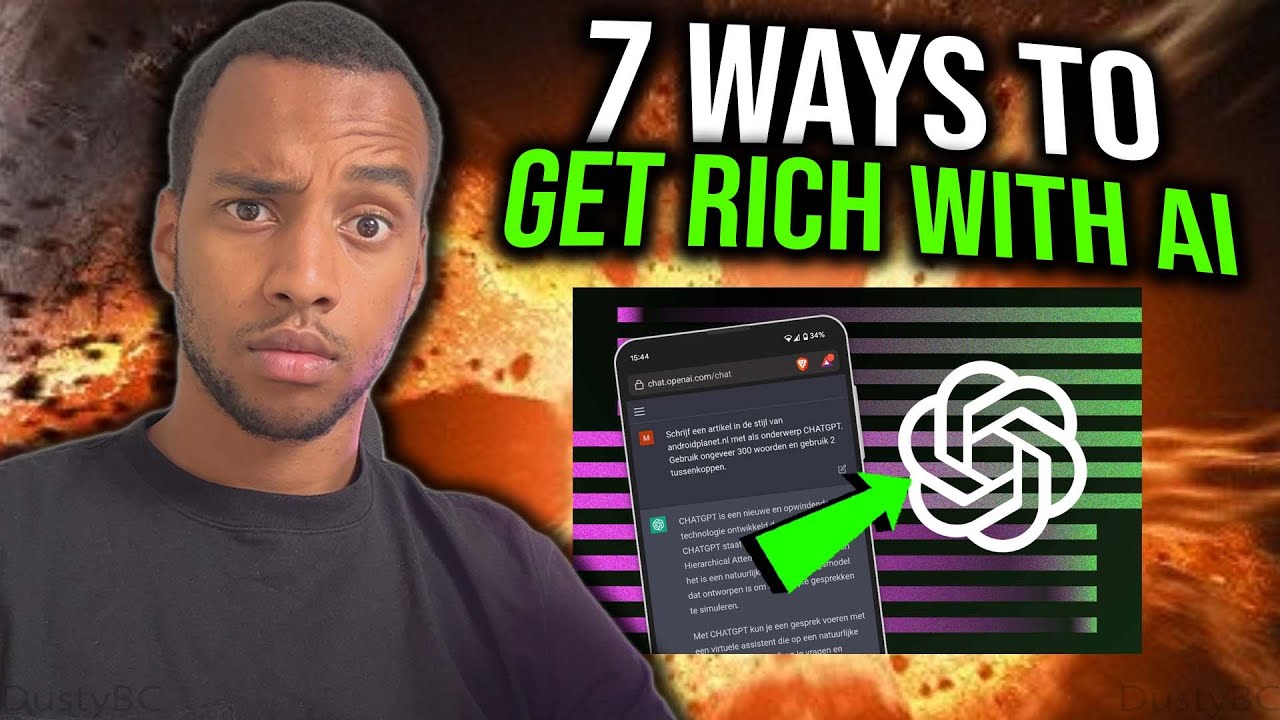 7 WAYS TO GET RICH WITH AI IN THE NEXT 12 MONTHS! - YouTube