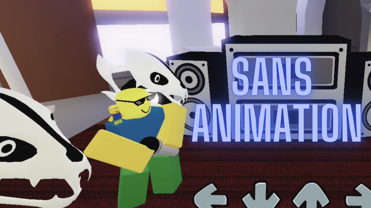 Trying Out The New SANS Animation | Roblox Funky friday - YouTube