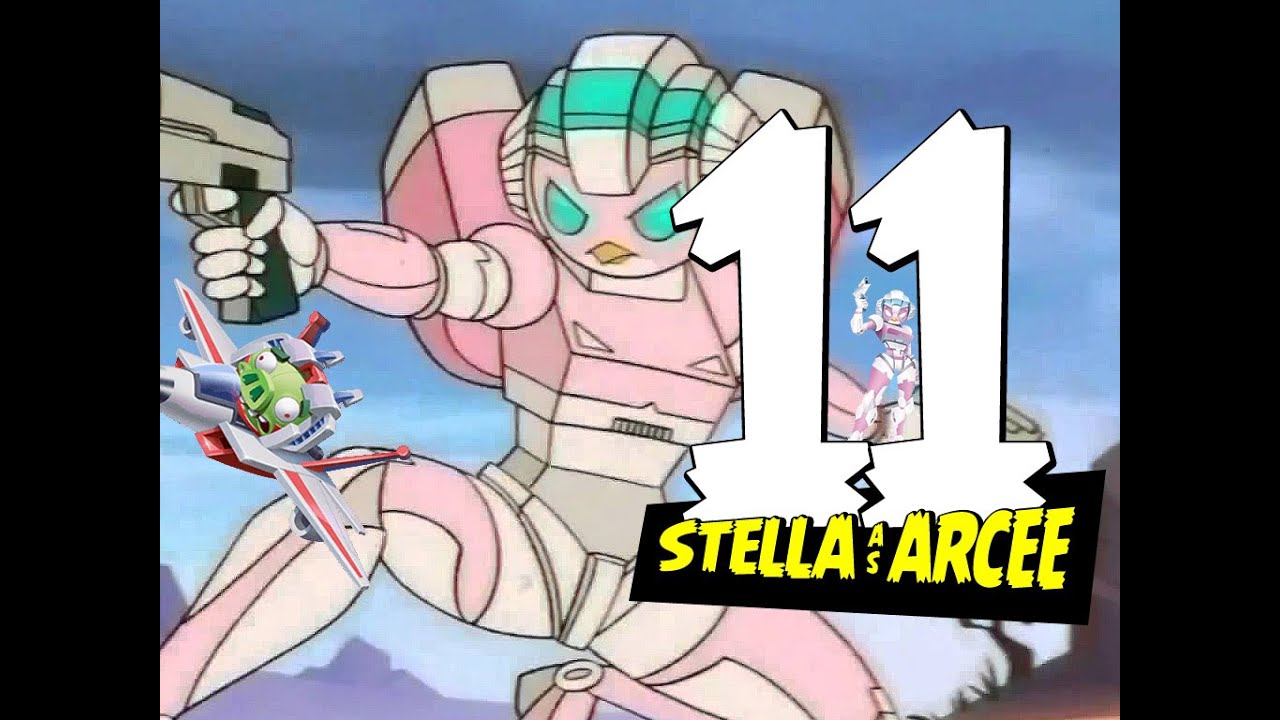Stella as Arcee Revealed! Angry Birds Transformers Gameplay Special ...