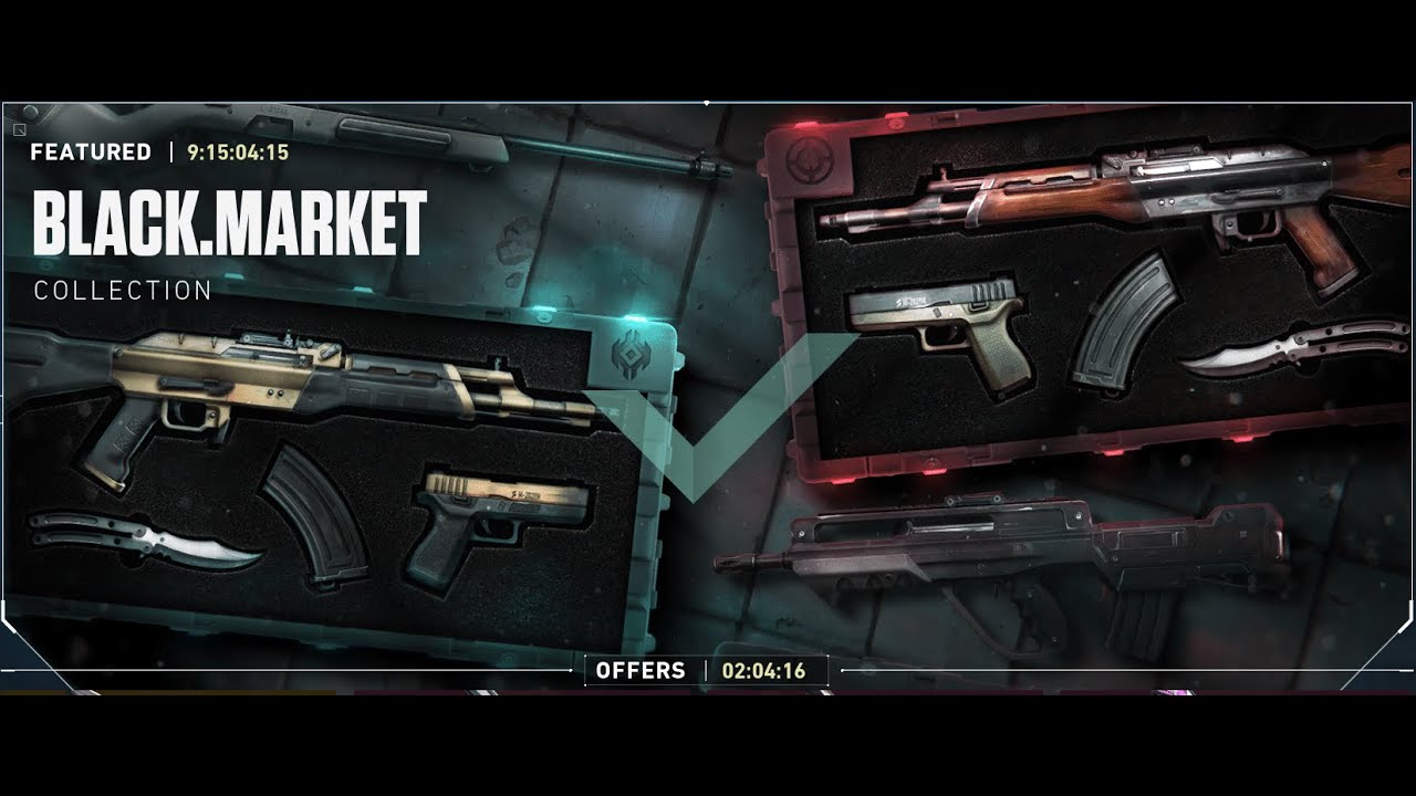 Valorant Black Market Showcase #valorant - YouTube