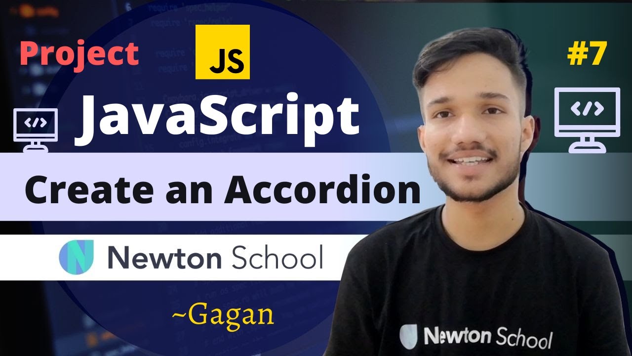 #7 | How To Create an Accordion Using JavaScript | JavaScript Projects ...