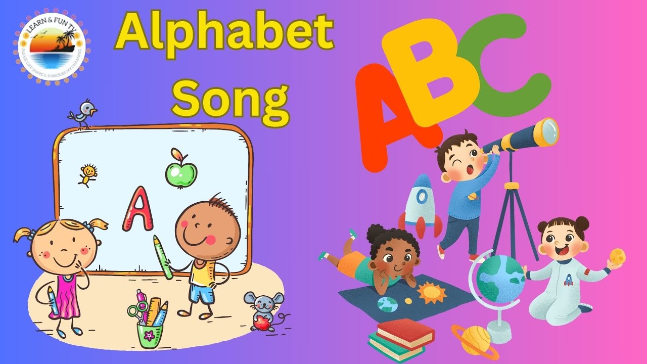 ABCD Song | abc song |Toddlers learning | Phonics song | Alphabet lore ...