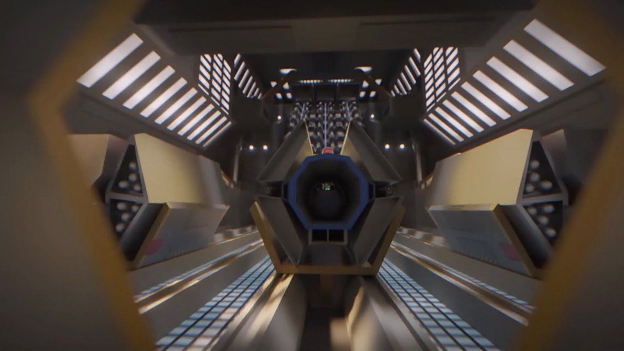 Create Aerial Base Interior Using Blender - Ultraman Gaia Series - YouTube