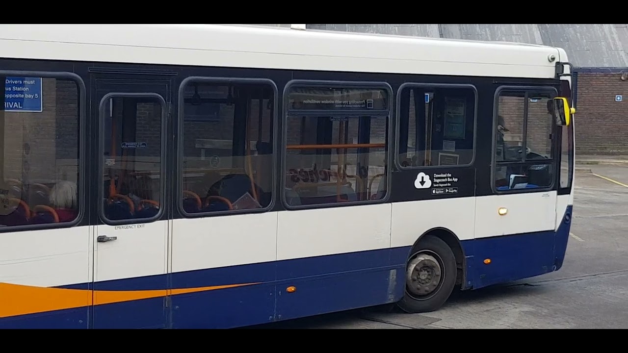 Here is the stagecoach bus 37268 on the number 70 in Guildford Saturday ...
