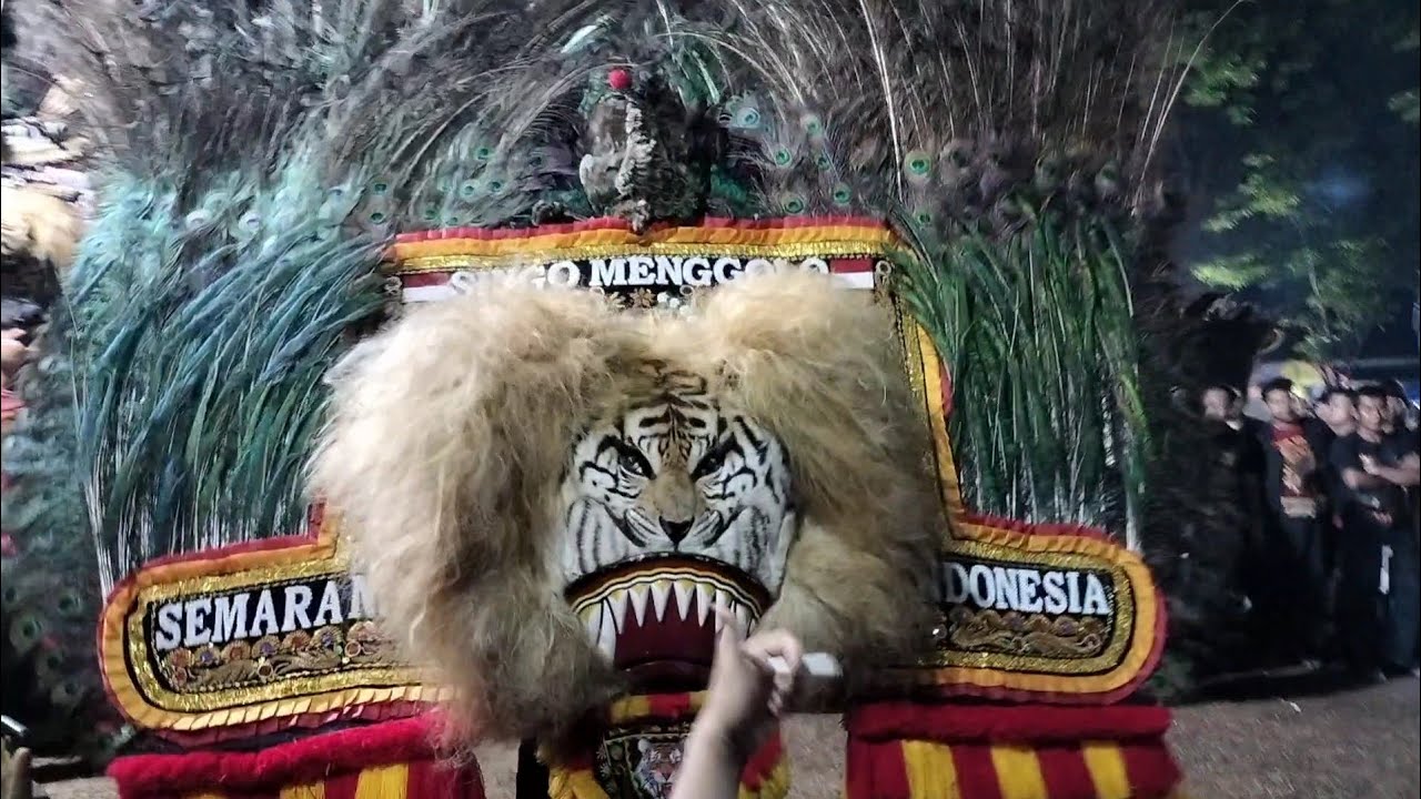 BARONGAN REOG PONOROGO TERBESAR DARI SEMARANG GEGERKAN ANNIV REGOL ...