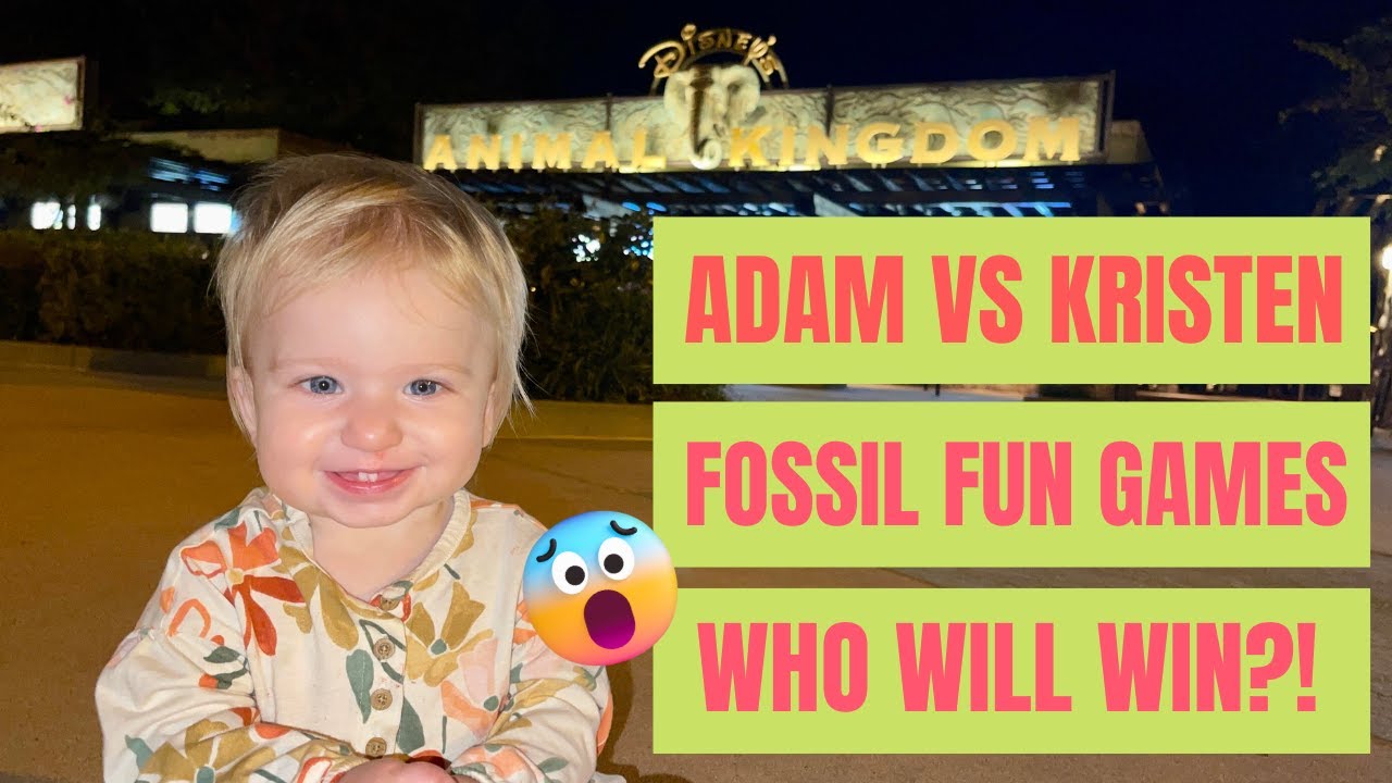 🔴LIVE🔴Disney's Animal Kingdom Fossil Fun Games and More! | Walt Disney ...