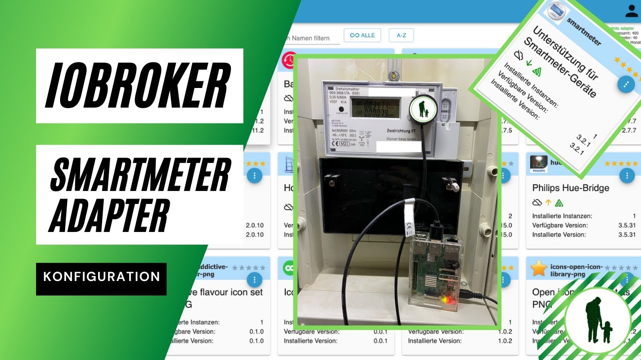ioBroker - Stromzähler / Smart Meter Daten auslesen - YouTube