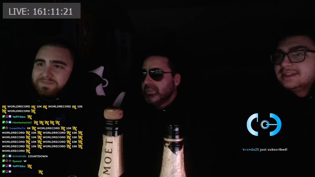 Los breaks the world record for longest twitch stream - YouTube