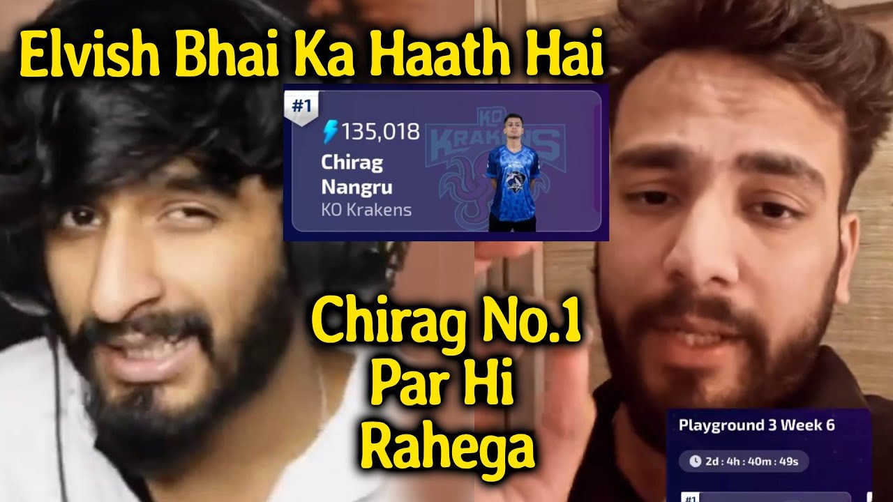 Playground Mein Chirag NO.1 Par, Elvish Yadav Ki Elvish Army Ka Power ...