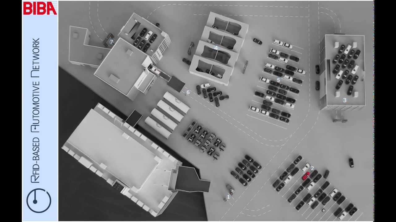 RFID-Technik für das Autoterminal - YouTube