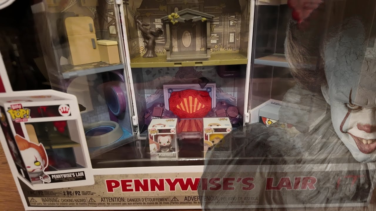 HORROR UNBOXING | Funko Pop! Bitty Boxes: IT movie Pennywise Lair - YouTube