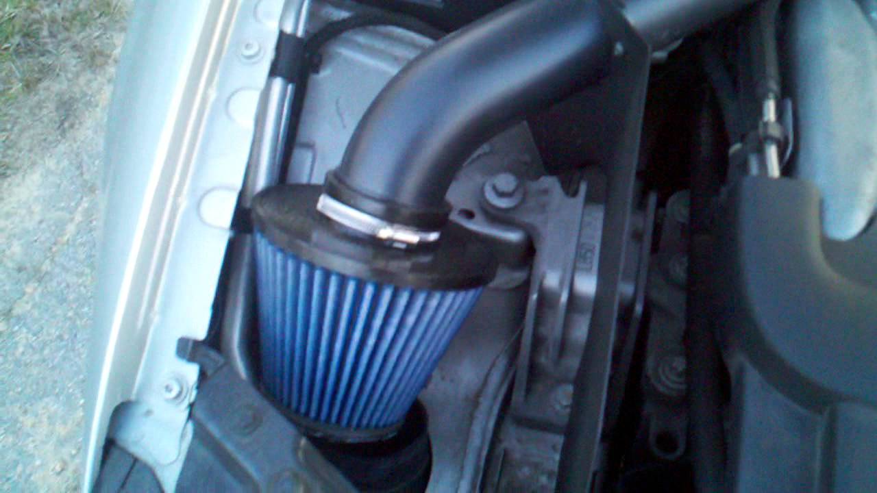 Bsr Optiflow Intake 2005 Saab 9-3 - YouTube