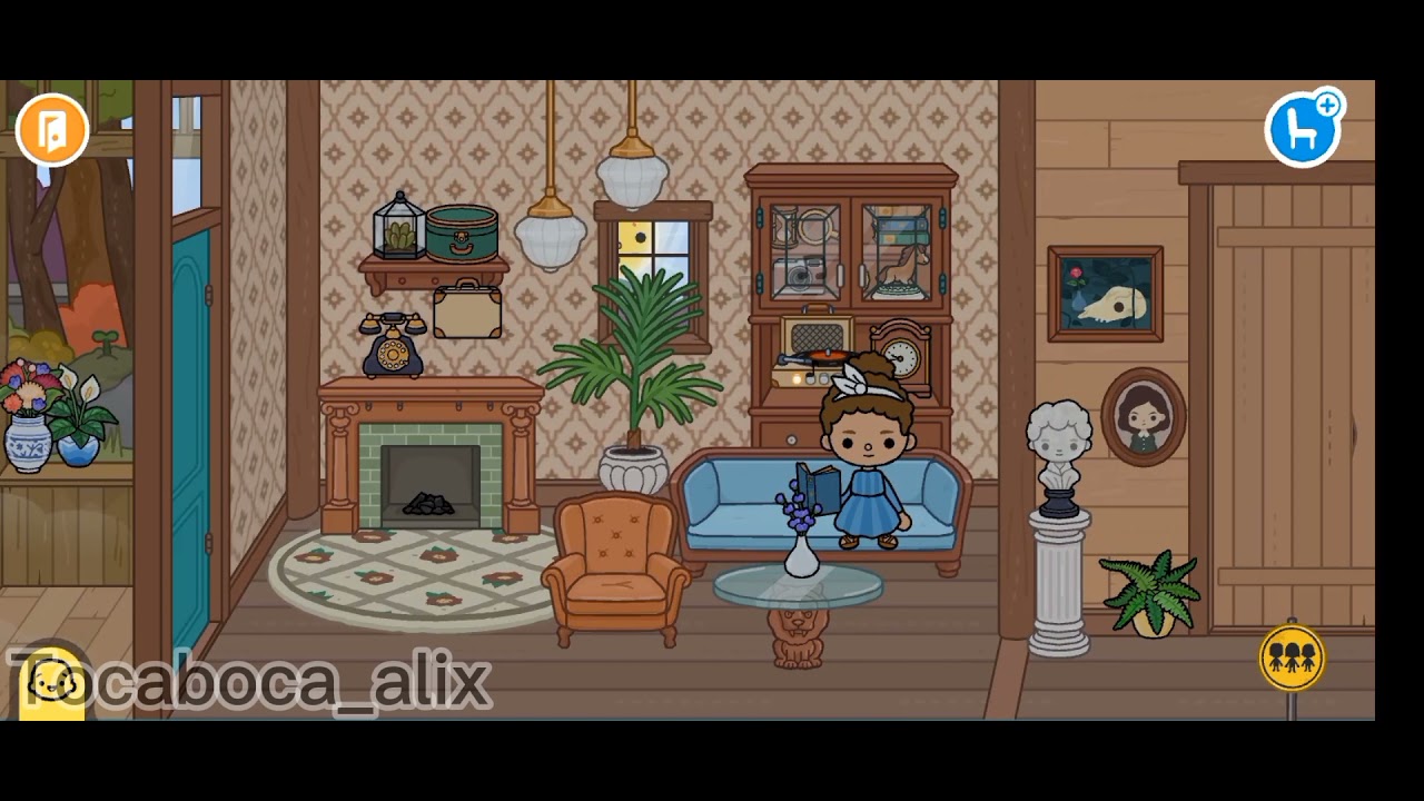 House tour con los muebles de la nueva actualización en toca Life!! 🏡☎️ ...