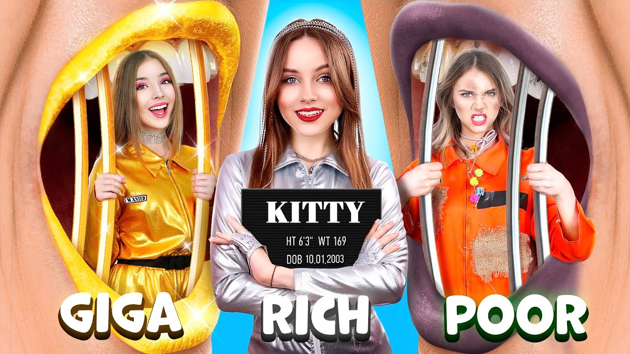 Reich vs Arm vs Giga Reich Gefangene! Wie kommt man aus dem Gefängnis ...