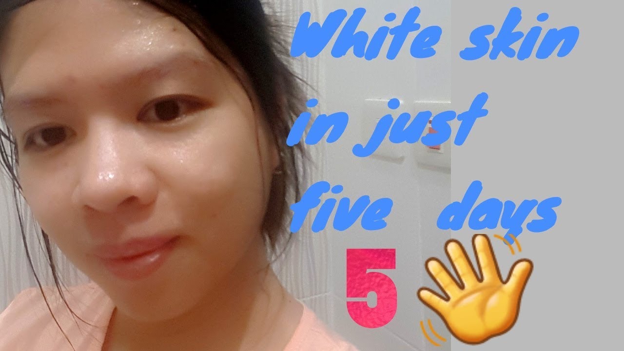 Malambot at maputing balat in just 5 days - YouTube