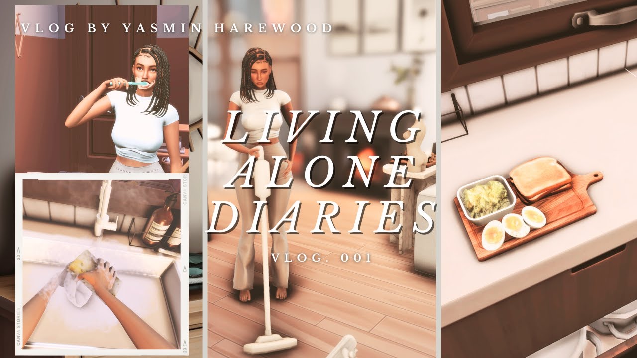 Day in the life of a simfluencer | the sims 4 vlog - YouTube