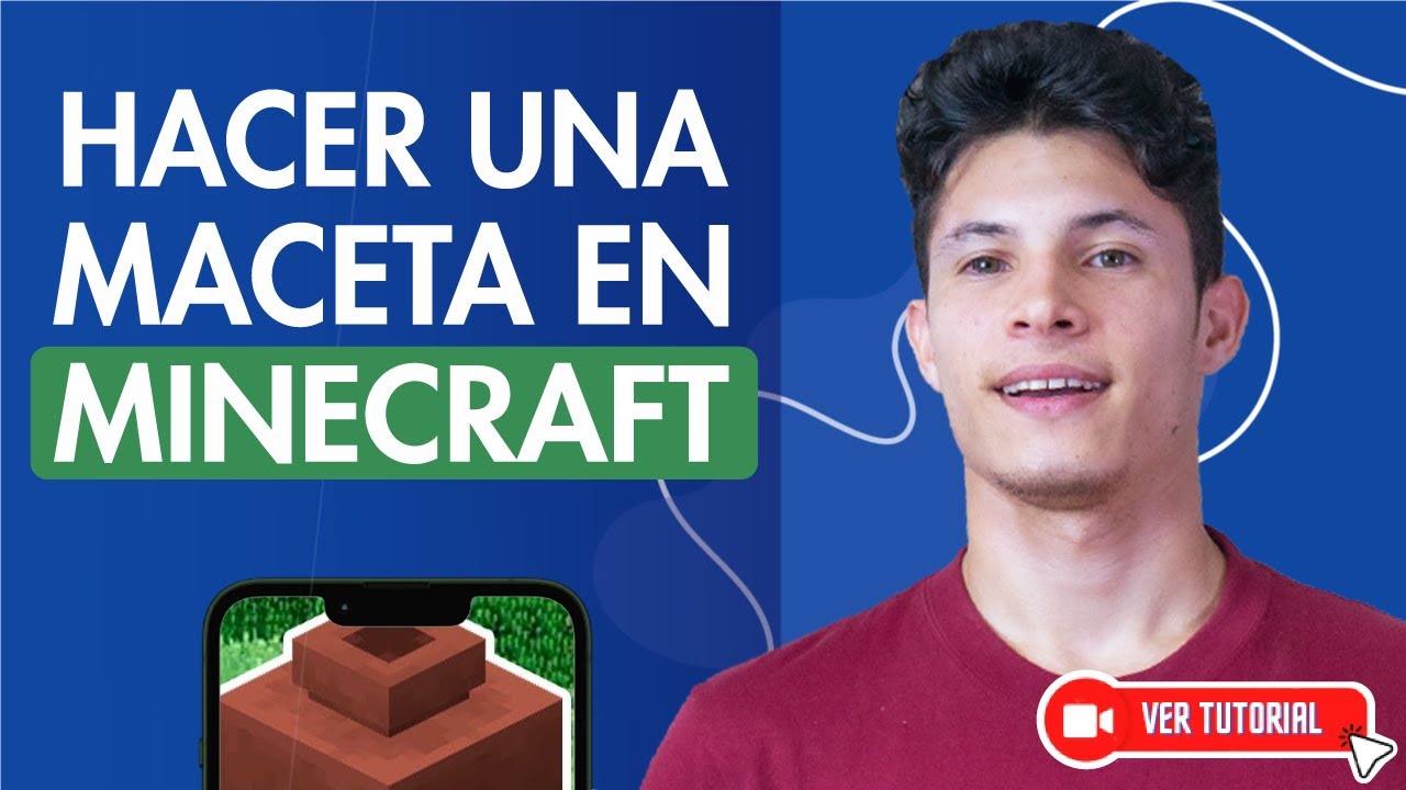 Cómo Craftear una MACETA en MINECRAFT 🪴 Decora el Interior y Exterior 🌷 ...