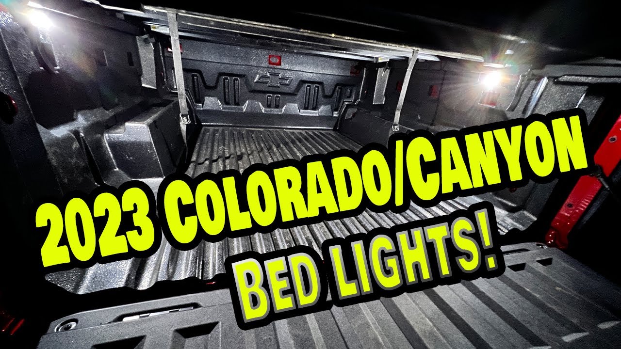 2023 Chevrolet Colorado/GMC Canyon factory Bed lights installation ...