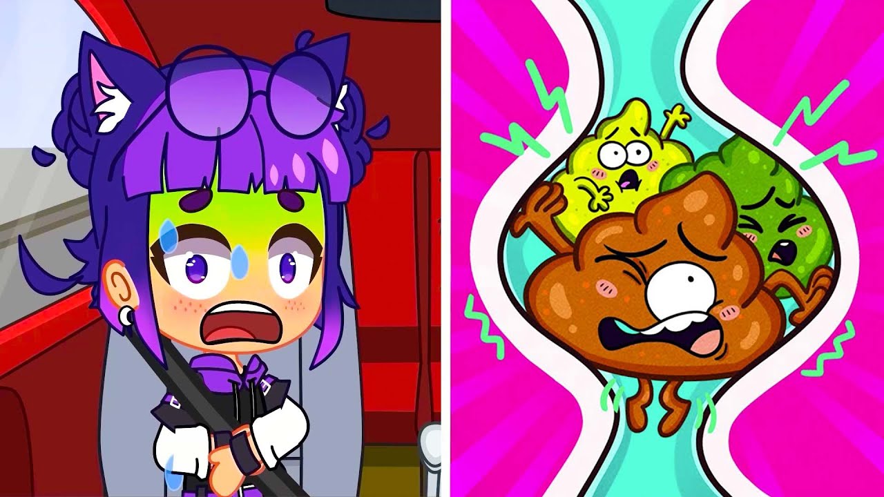 How I Almost Pooped My Pants in a Traffic Jam | Gacha Club x Gacha Life ...