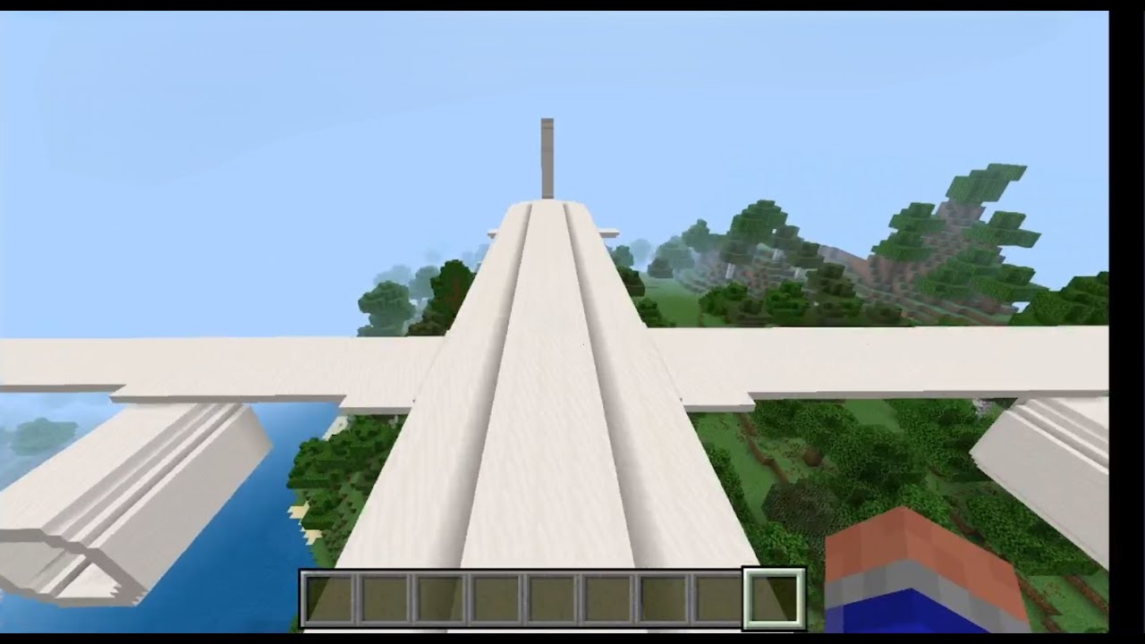 #WORLD'S #MOST LARGEST #PLANE EVER IN #minecraft - YouTube