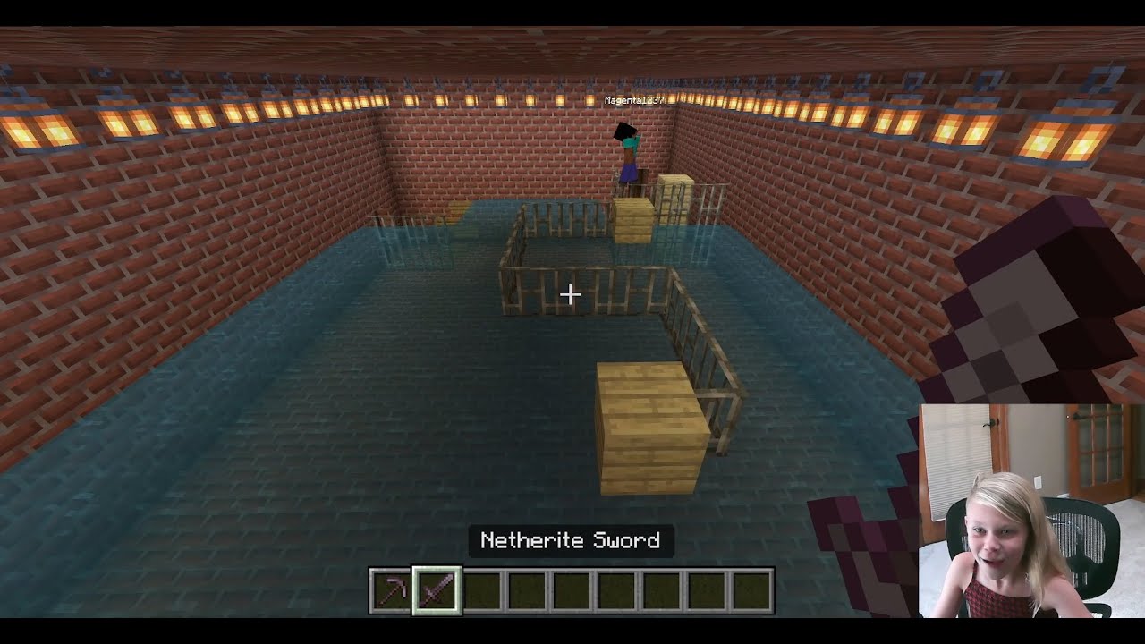 Magenta and Haydes Compete in Minecraft Challenges (Blooper ...