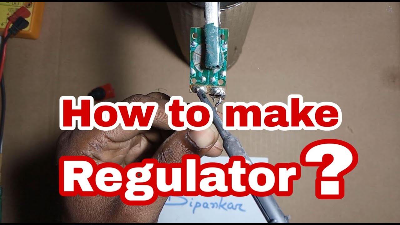 How to make a Regulator | at Home | DIY Regulator - YouTube