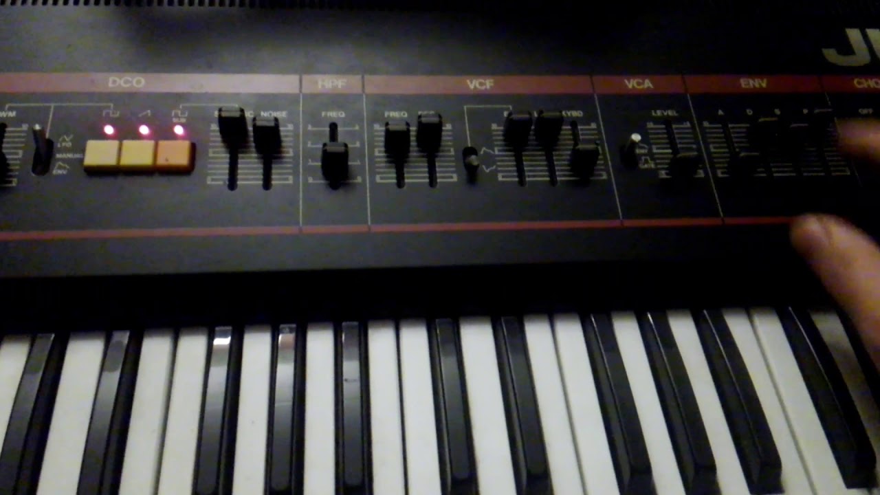 Juno 60 quick demo for Tony - YouTube