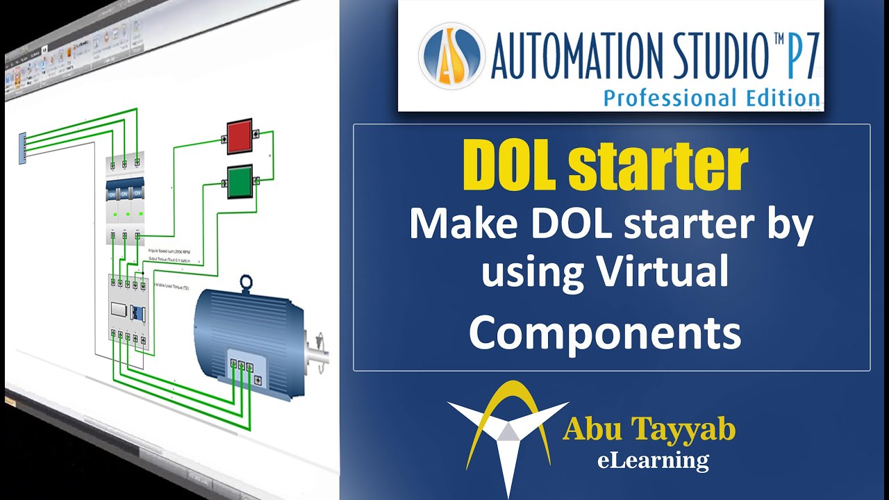 DOL Starter ( Direct Online Starter), Motor Starter , Circuit diagram ...