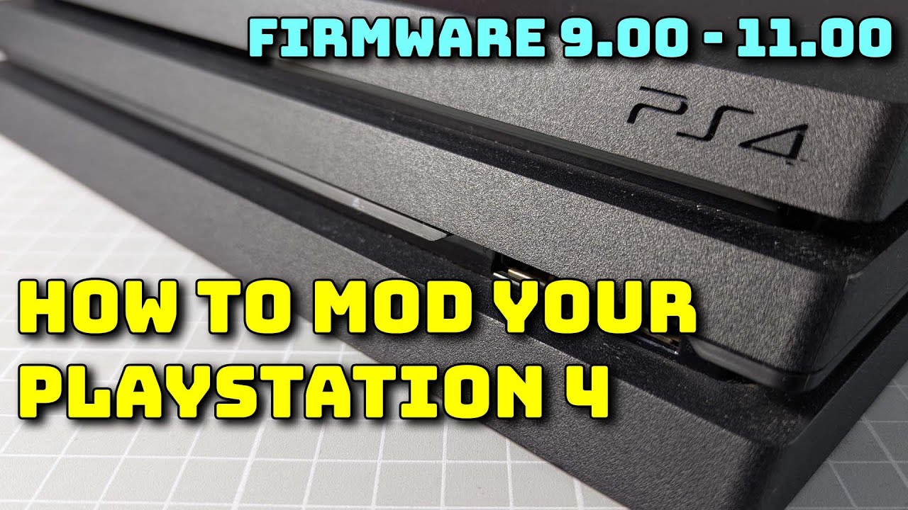 How to mod your PS4 on firmware 9.00 to 11.00 and play all the games ...