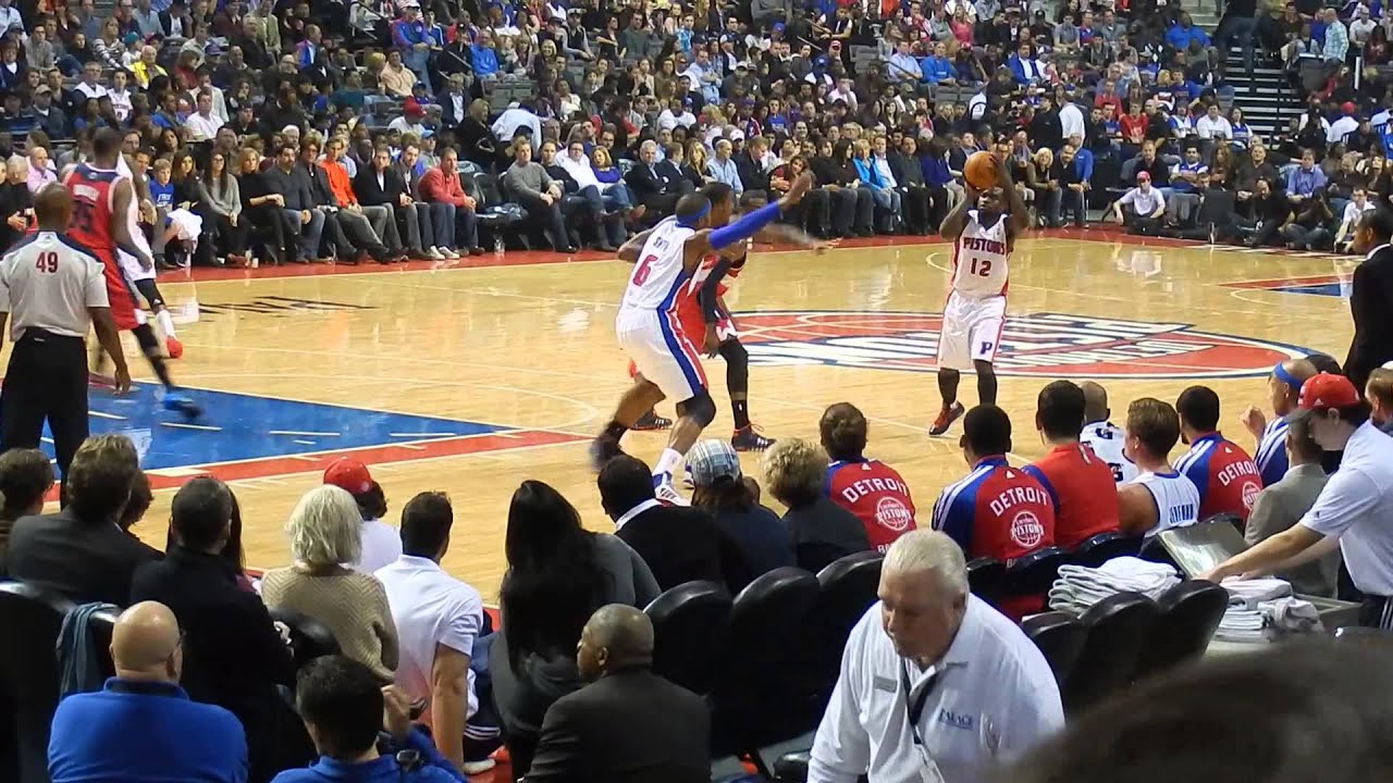 Washington Wizards vs. Detroit Pistons: Josh Smith Assist To Greg ...