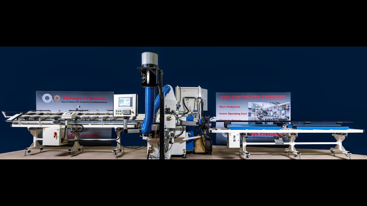 Allways Precision BarMaster Small Diameter Bar Handling System - YouTube