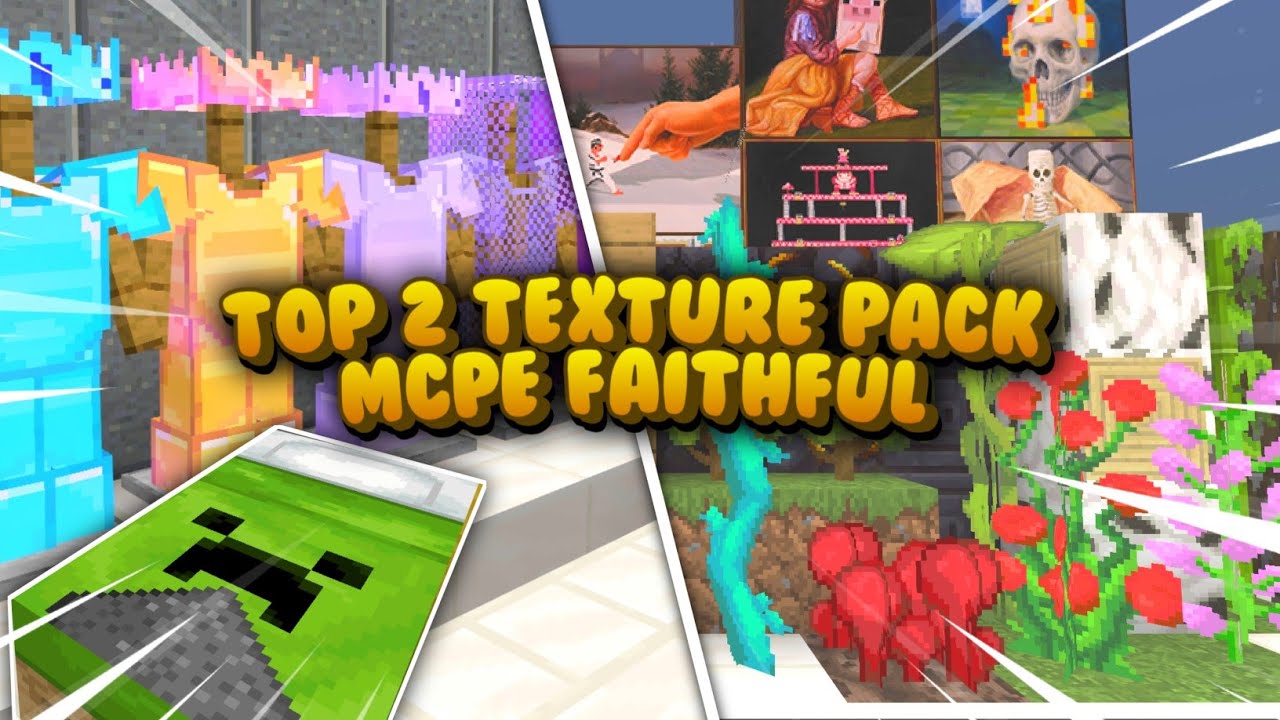 TOP 2 TEXTURE PACK COCOK UNTUK SURVIVAL TERBARU - texture pack mcpe NO ...