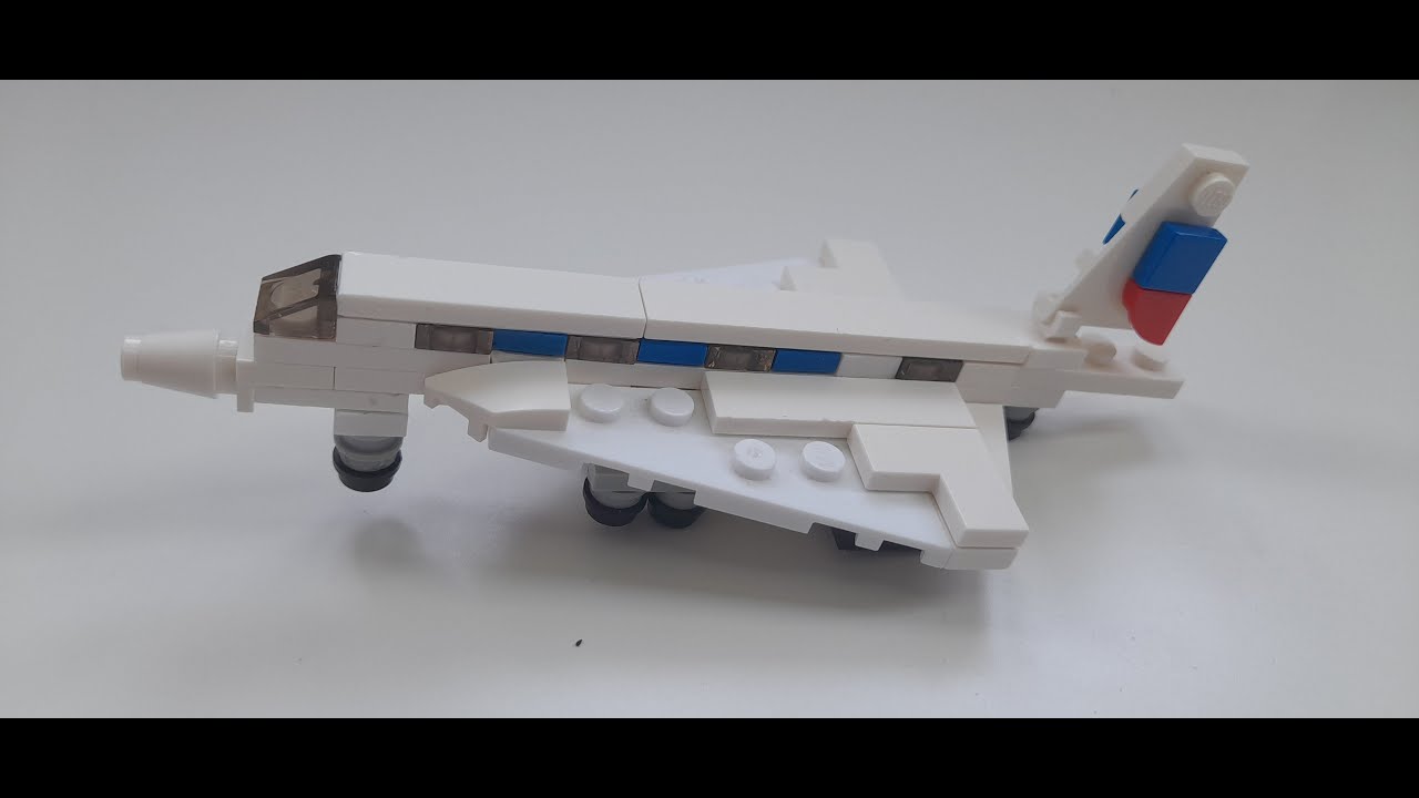 Lego mini concorde plane #2 - YouTube