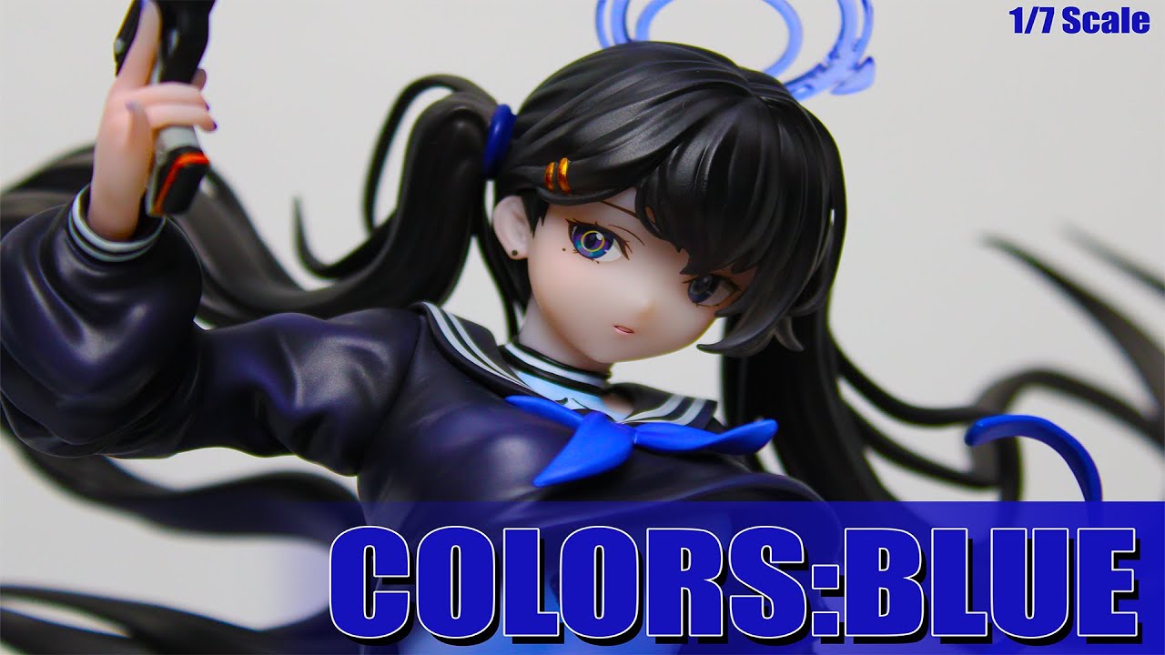 Solarain Colors:BLUE scale figure - YouTube