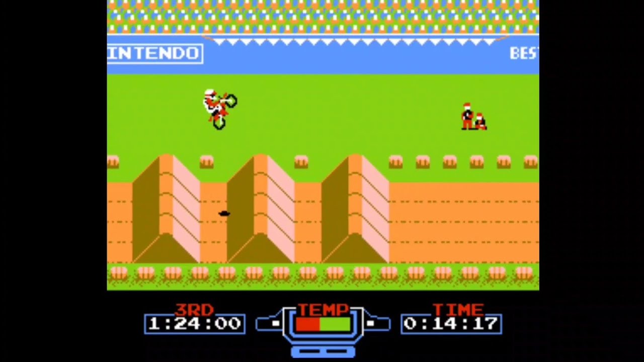 Excitebike! Nintendo NES gameplay! - YouTube