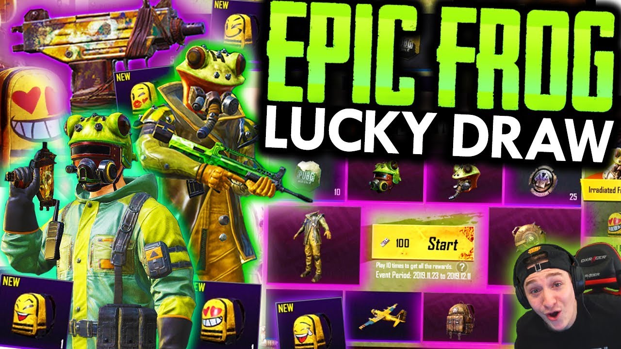 EPIC FROG SET IN THE LUCKIEST DRAW EVER! (SAVED SO MUCH UC) - YouTube