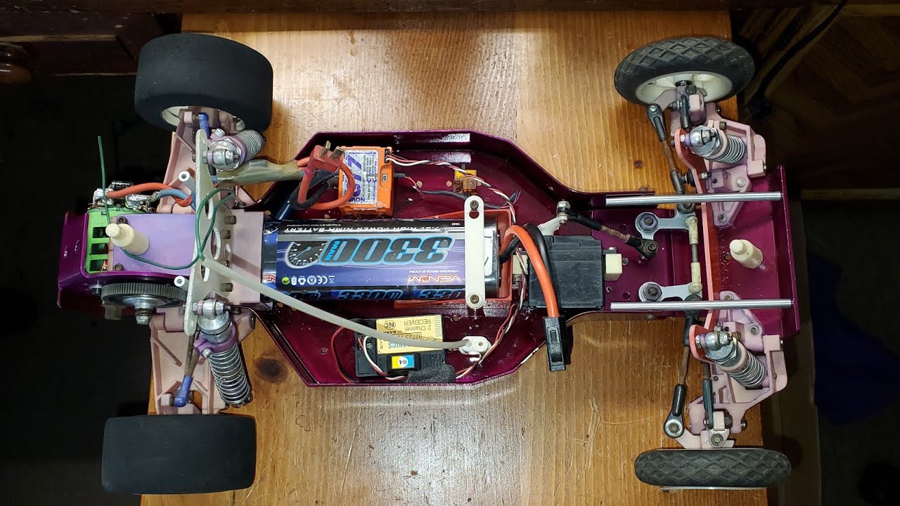 Unboxing a blast from my past. A stamp 6 gear RC10. RC car number 22 in ...