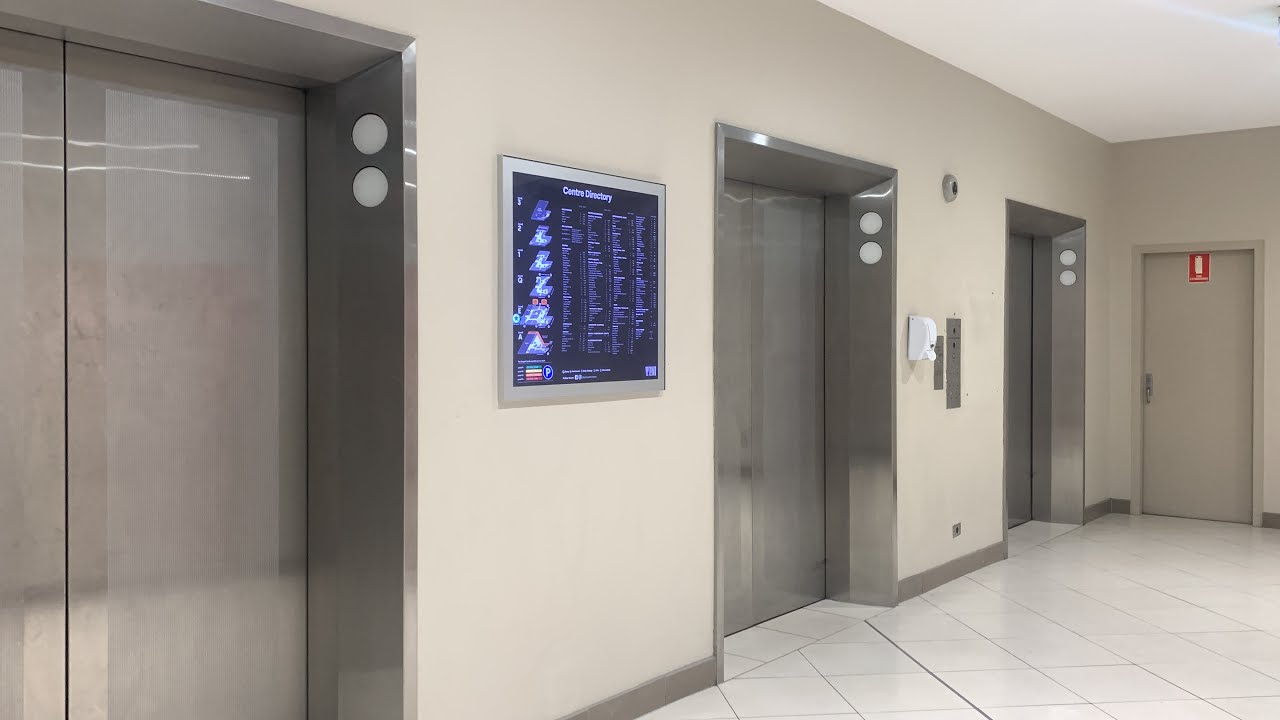 Myer Centre no more! 3 EPL Kone traction lifts 1, 2 & 3 @ formerly Myer ...