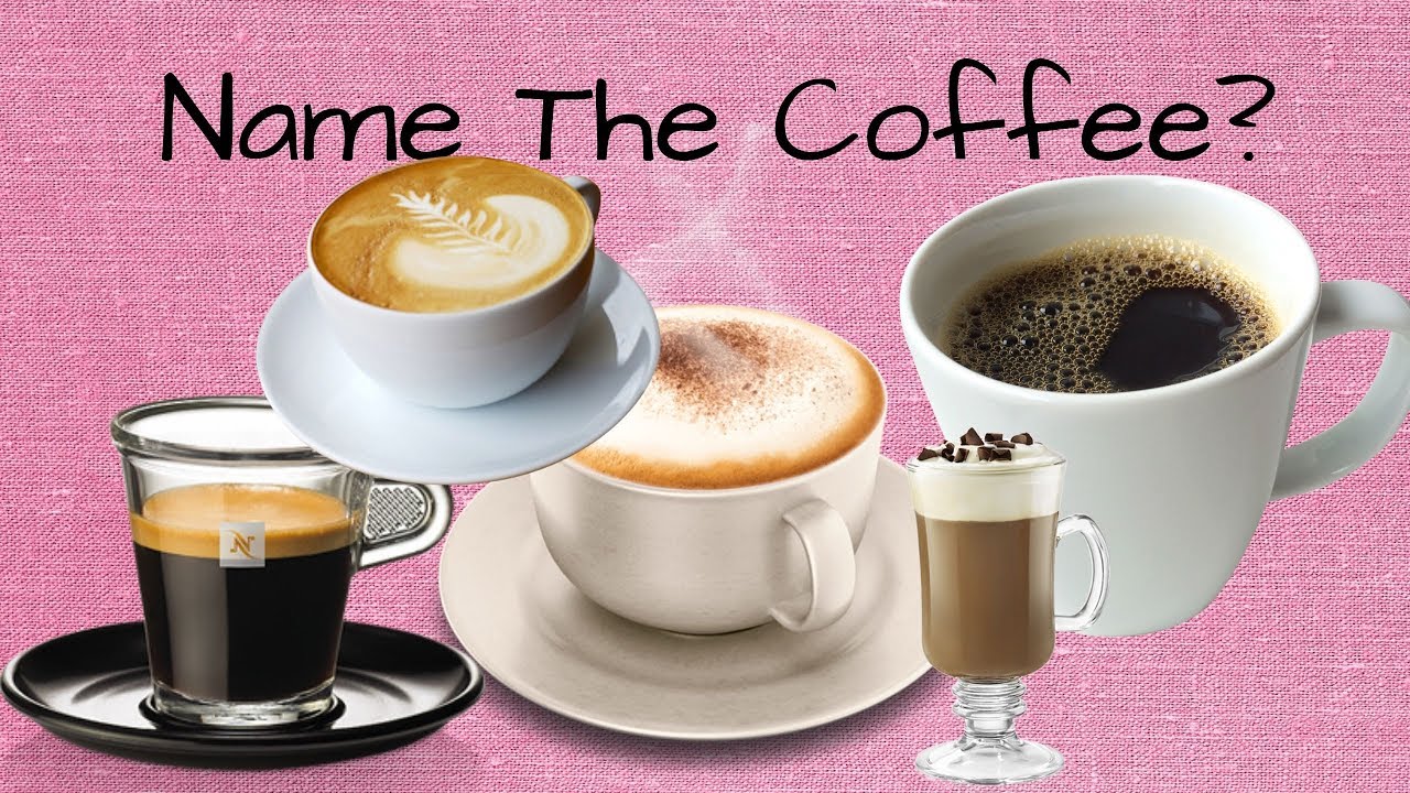 Guess the Name of *Coffee* | Types of coffee| Image Puzzle Word - YouTube